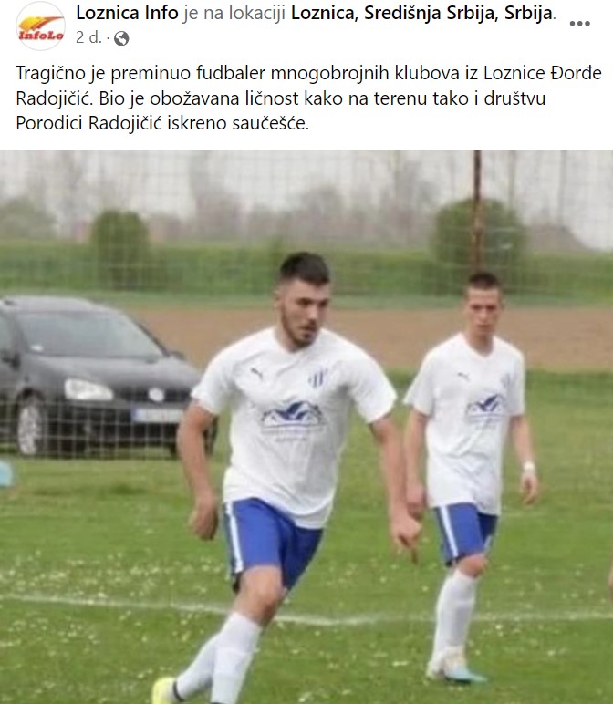POČIVAJ U MIRU: Iznenada preminuo mladi nogometaš (24). Tragedija je sve ostavila u nevjerici ...